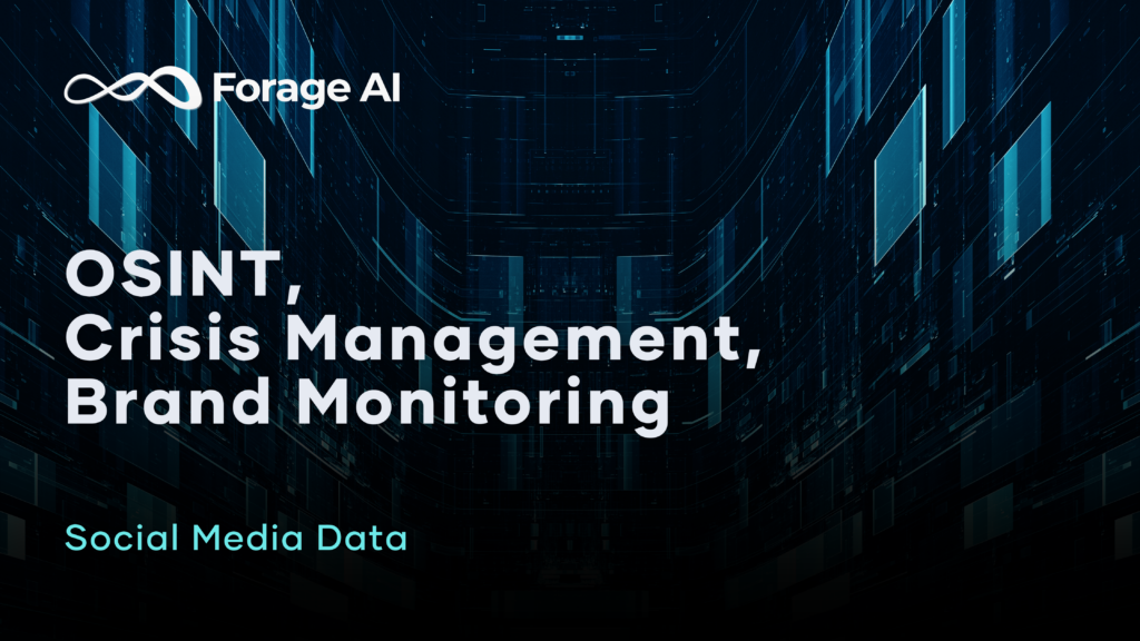 Social Media Data Collection - OSINT & Brand Monitoring